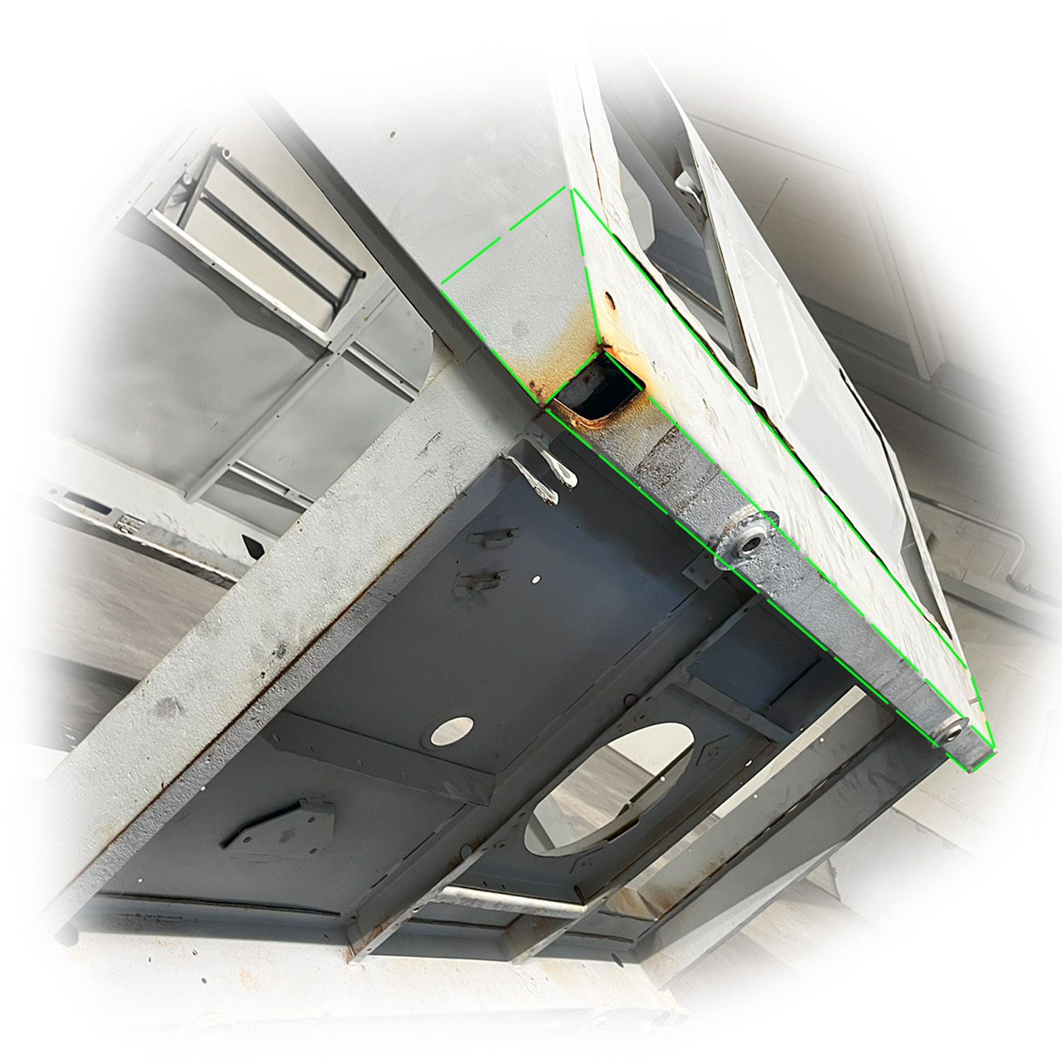 Querträger unten MB-Trac 1100-1800 | MB0079